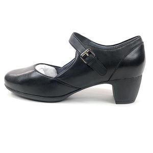 SoftWalk | Shoes | Softwalk Irish Ii Black Mary Jane Pump Heels Wide ...